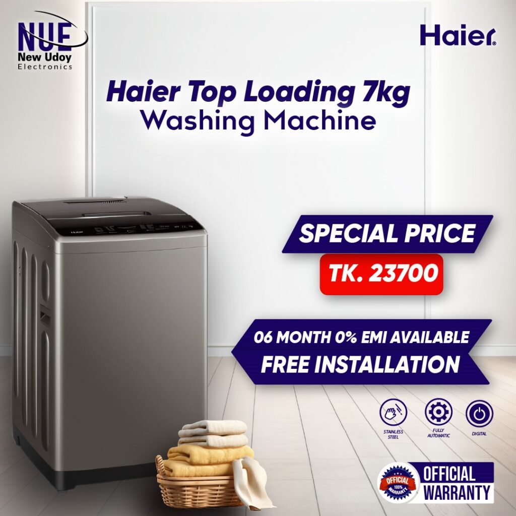 Haier official HWM70-1269S5 7Kg Fully Automatic Washing Machine - New ...