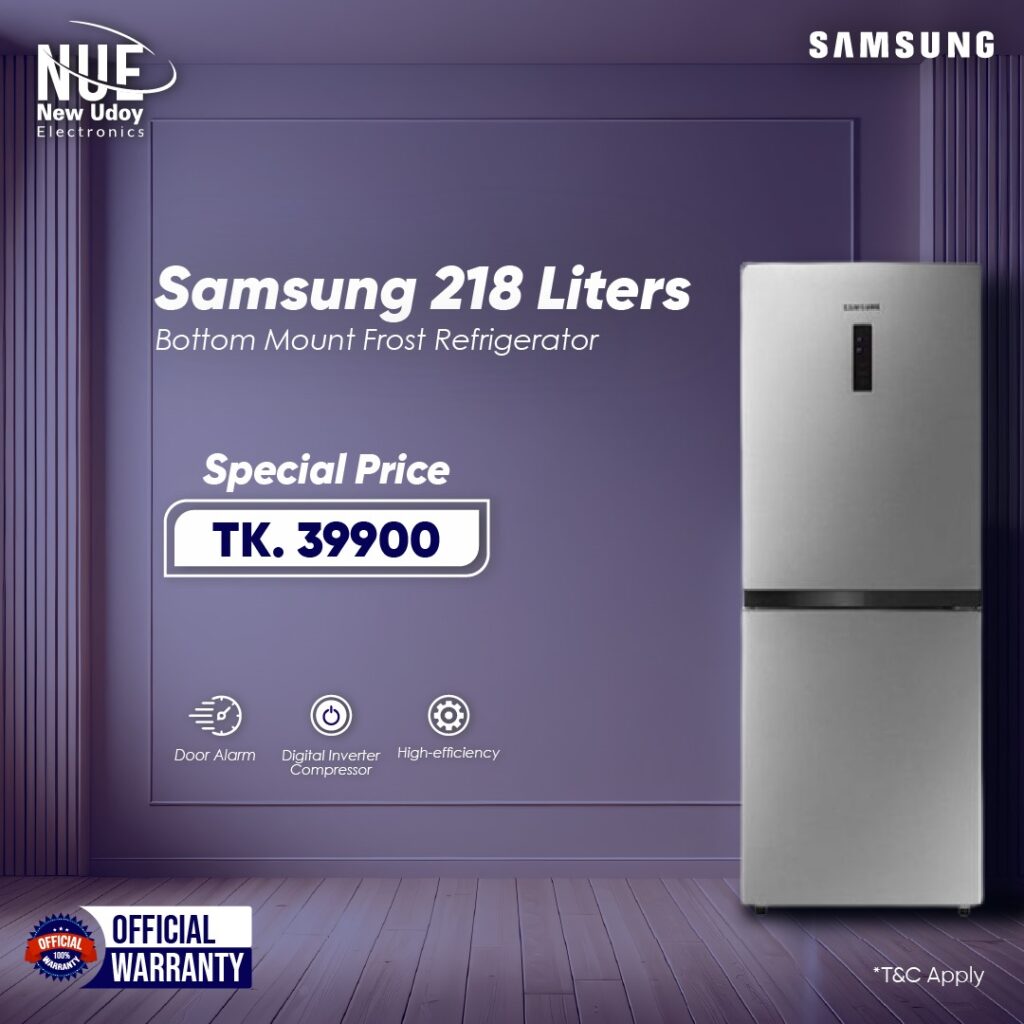 Samsung RB21KMFH5SE/D3 218Ltr Frost Refrigerator (official) - New Udoy ...